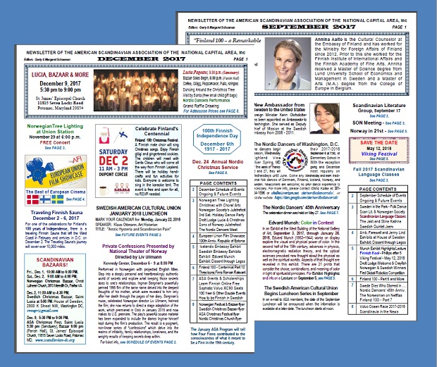 Newsletter - American Scandinavian Association